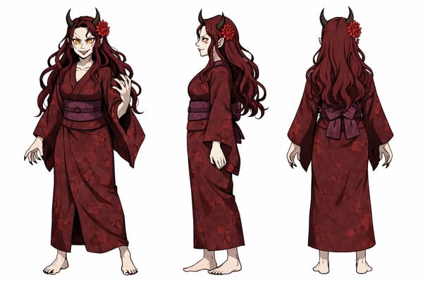 AI Character Sheet Generator | Anime & DnD Character Ref Sheets - Somake AI