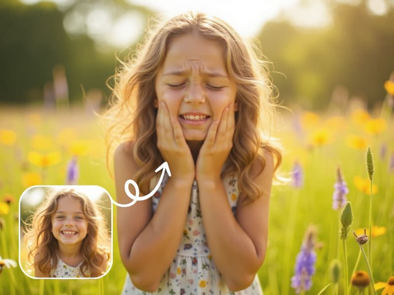 AI Crying Filter: Add Realistic Sad Emotions to Any Photo - Somake AI