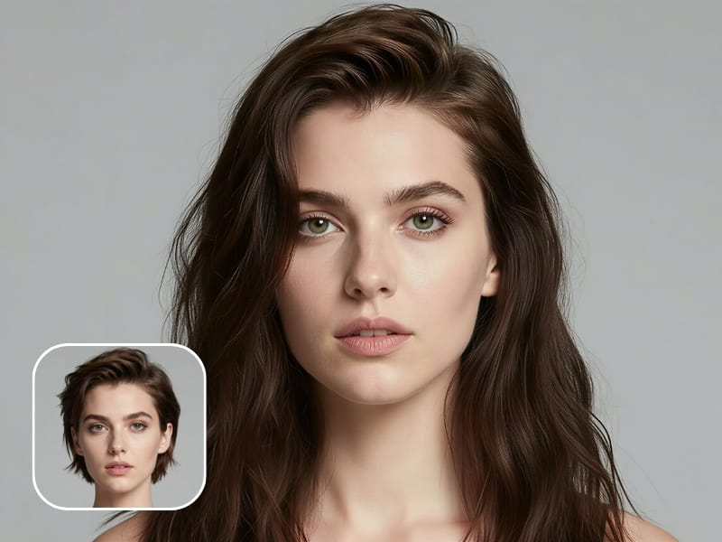 Free Long Hair Filter Online: Visualize Styles & Colors - Somake AI