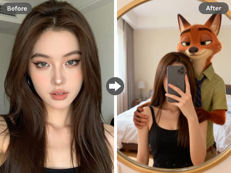 Zootopia Filter AI: Turn Photos into 3D Animated Art - Somake AI