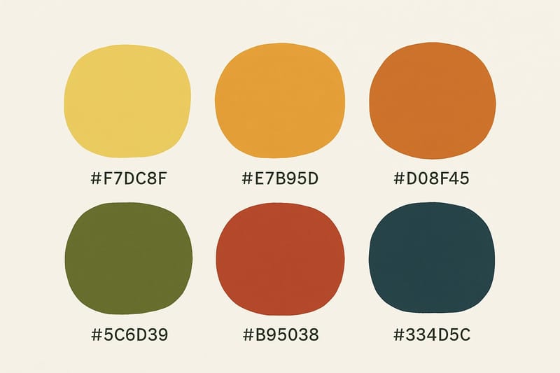 random colour scheme